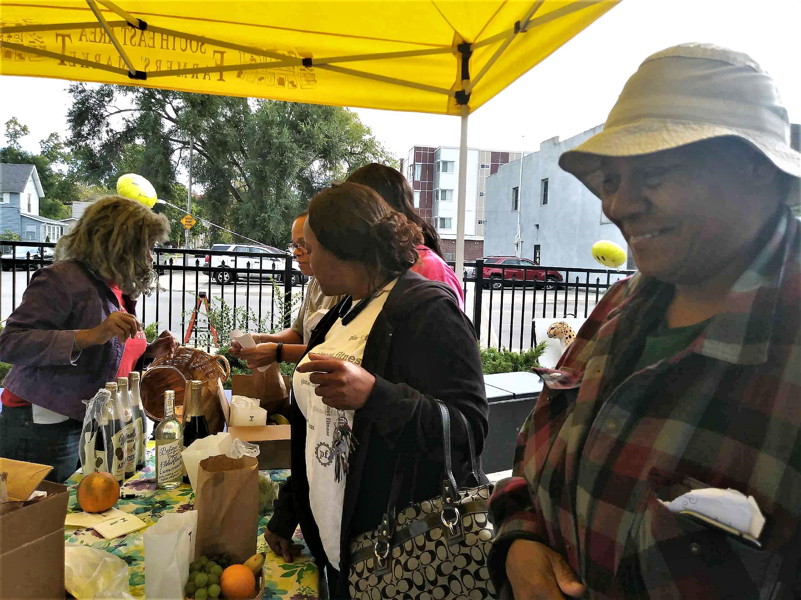 Farmers’ market at LINC a success! | Our Kitchen Table